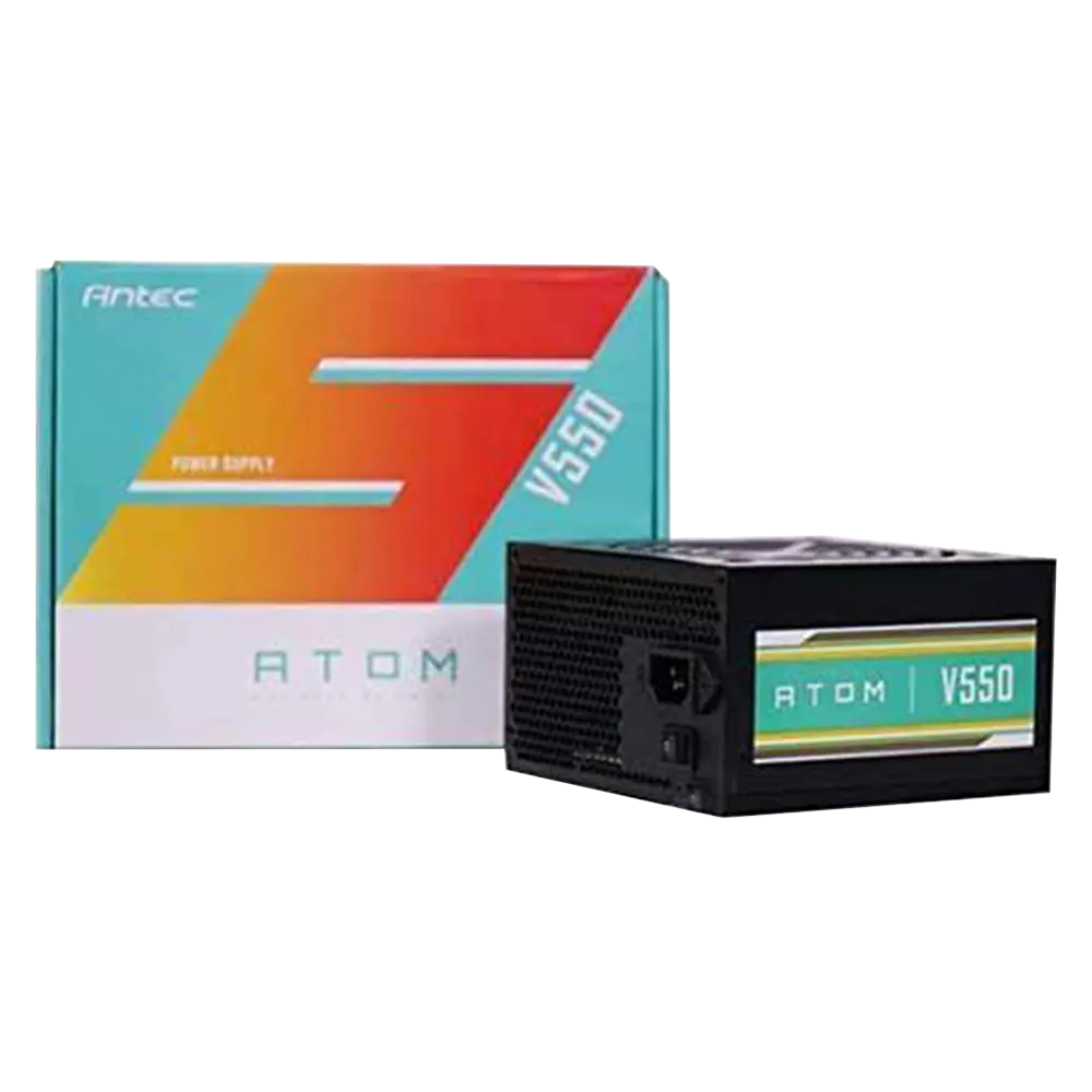 Antec Atom V550 550Watts Non-Modular Gaming Power Supply | Hukut.com